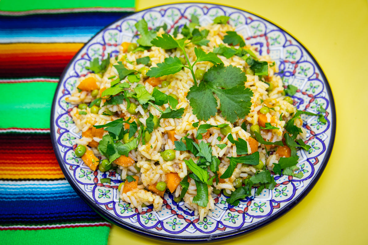 Roter mexikanischer Reis | Rezept | Señor Lopez Food