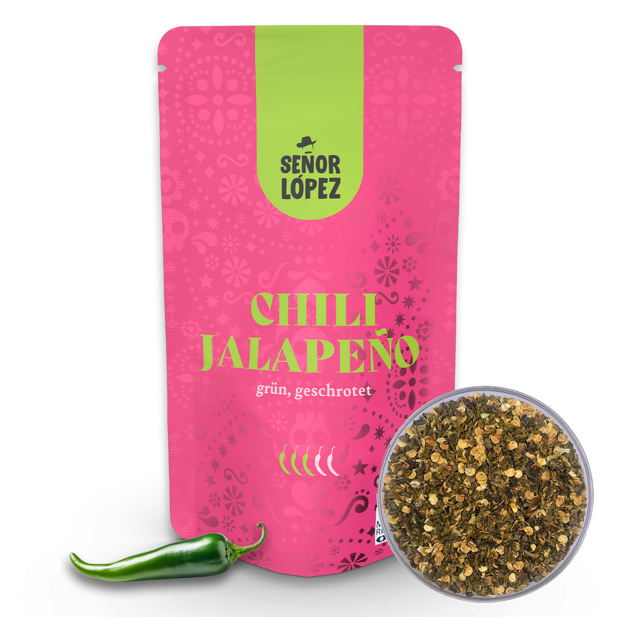 Panierte Spitzpaprika gefüllt mit veganem Käse | Rezept | Señor Lopez Food